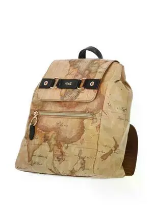 ALVIERO MARTINI 1° CLASSE Geo Classic Print Backpack