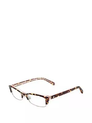 Kate Spade New York Joetta Rectangle Eyeglasses - Brown