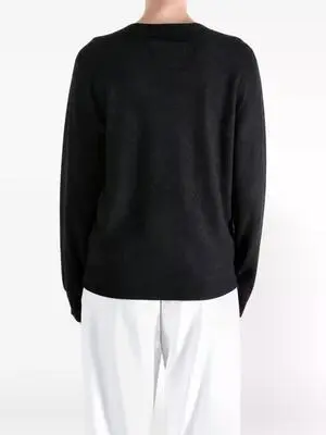 Frenckenberger Crew-neck Ribbed-trim Sweater