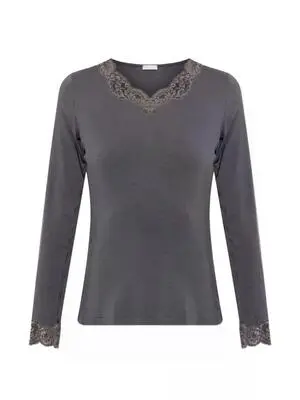Hanro Dana Lace-trim Top