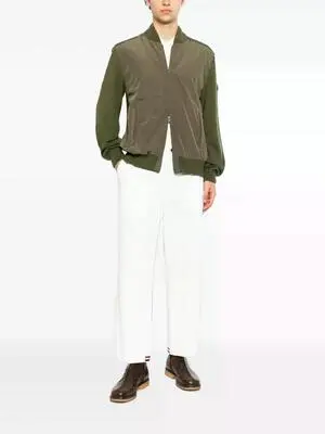 BOSS Contrast-sleeve Bomber Jacket