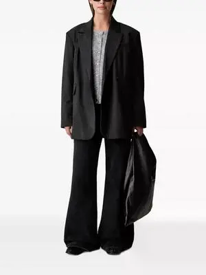 MOS MOSH Mmalmine Button-up Knitted Cardigan - Grey