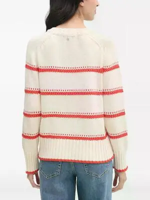 MOS MOSH Mmrola Bine Horizontal-stripe Sweater