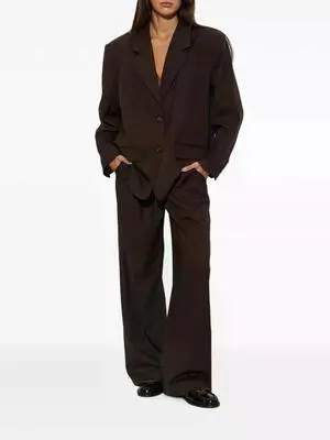 GESTUZ Gzpaula Pleated Trousers - Brown