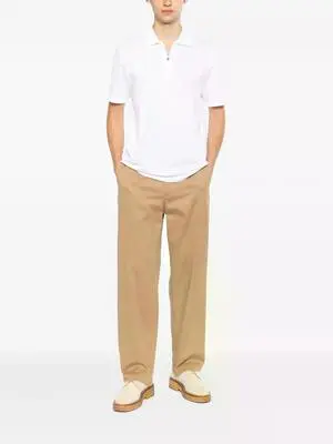 BOSS Front Zip-fastening Polo Shirt