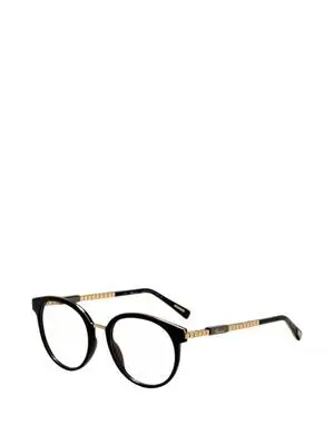 Chopard Round-frame Glasses - Black