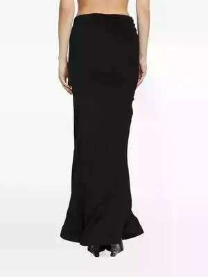 Junya Watanabe Ruched-waist Maxi Skirt
