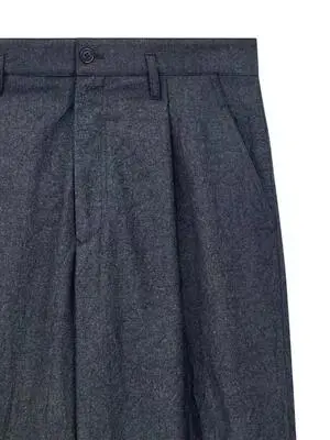 Giorgio Armani Pleated Virgin-wool Trousers