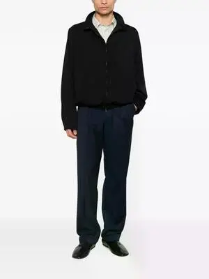 Imperial Pleated Straight-leg Trousers