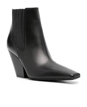 Casadei Square Toe Ankle Boots