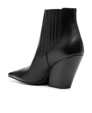 Casadei Square Toe Ankle Boots