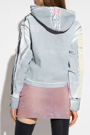 DIESEL® Long-sleeved Drawstring Hoodie