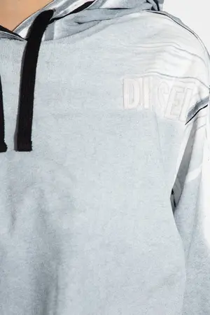 DIESEL® Long-sleeved Drawstring Hoodie