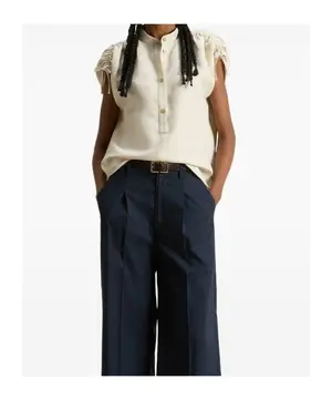 Woolrich Short-sleeved Drawstring Shirt