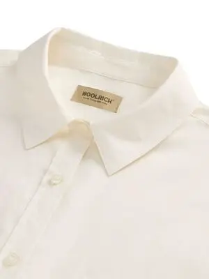 Woolrich Long-sleeved Poplin Shirt