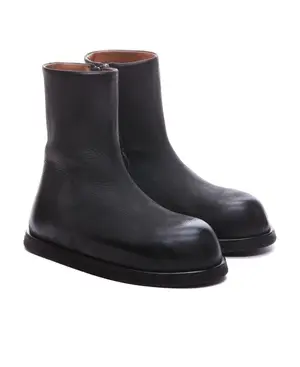 Marsèll Gigante Zip-up Boots - Black
