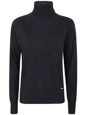 Woolrich Long Sleeve High Neck Jumper