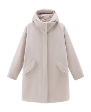 Woolrich Hooded Mid-length Parka