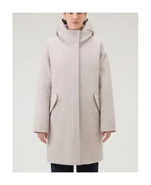 Woolrich Hooded Mid-length Parka