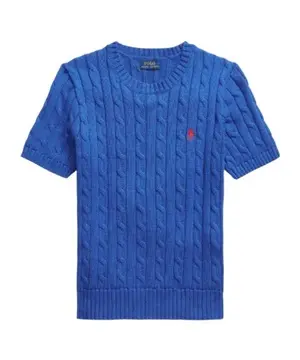 Polo Ralph Lauren Cable-knit Short-sleeve Top