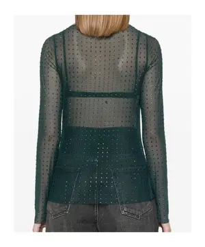 Pinko Embellished Light Tulle Jumper