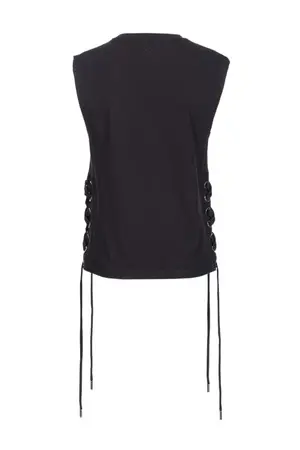 Pinko Sleeveless Cotton Top