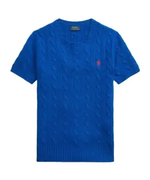 Polo Ralph Lauren Cable Knit Short Sleeve T-shirt