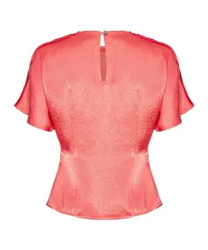 Pinko Panelled Short-sleeve Top