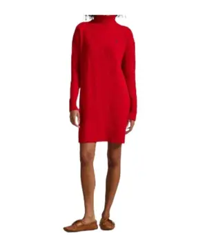 Polo Ralph Lauren Cable-knit Roll-neck Mini Dress