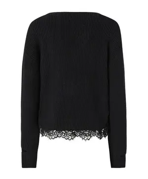 Pinko Lace-trim Sweater