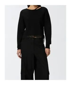 Pinko Lace-trim Sweater