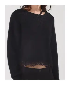 Pinko Lace-trim Sweater