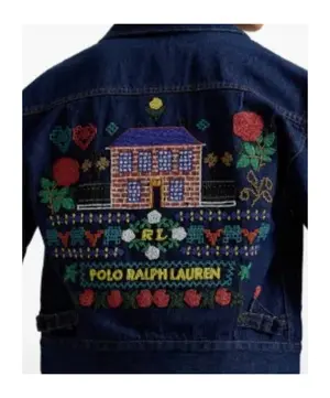 Polo Ralph Lauren Bead-embellished Denim Jacket