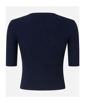 Pinko Love Birds Crewneck Knitted Top