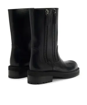 GIUSEPPE ZANOTTI Foustine Double-zip Combat Boots