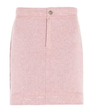BARRIE Knitted Mini Skirt - Pink