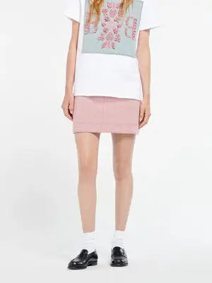 BARRIE Knitted Mini Skirt
