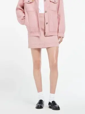 BARRIE Knitted Mini Skirt