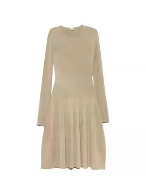 TOTEME Sculpted Knit Midi Dress - Green