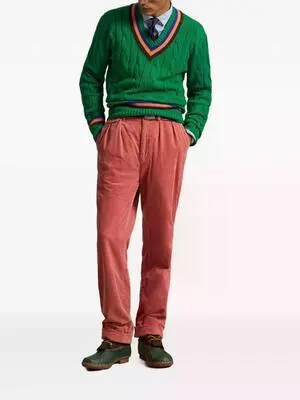 Polo Ralph Lauren Cable-knit Wool-cotton Cricket Jumper