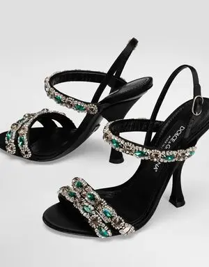 Dolce & Gabbana Crystal-embellished Sandals