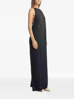 IRINA SCHROTTER Sara Crystal-embellished Backless Maxi Dress