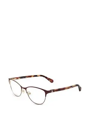 Kate Spade New York Hadlee Cat Eye Eyeglasses - Red