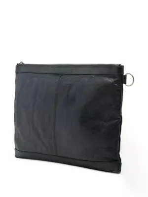 Balenciaga Lambskin Motocross Clutch Bag