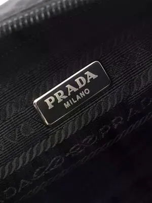 Prada 2013-2026 Studded New Vela Tessuto Shoulder Bag
