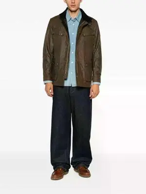 Barbour Logo-embroidered Padded Jacket
