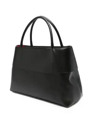 TOTEME Mercer Leather Tote Bag - Black