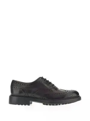 DOUCAL'S Leather Brogues - Black