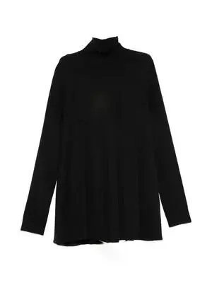 TOTEME Crepe Turtleneck Top