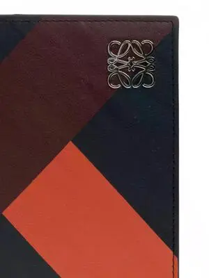 Loewe Anagram Leather Passport Cover